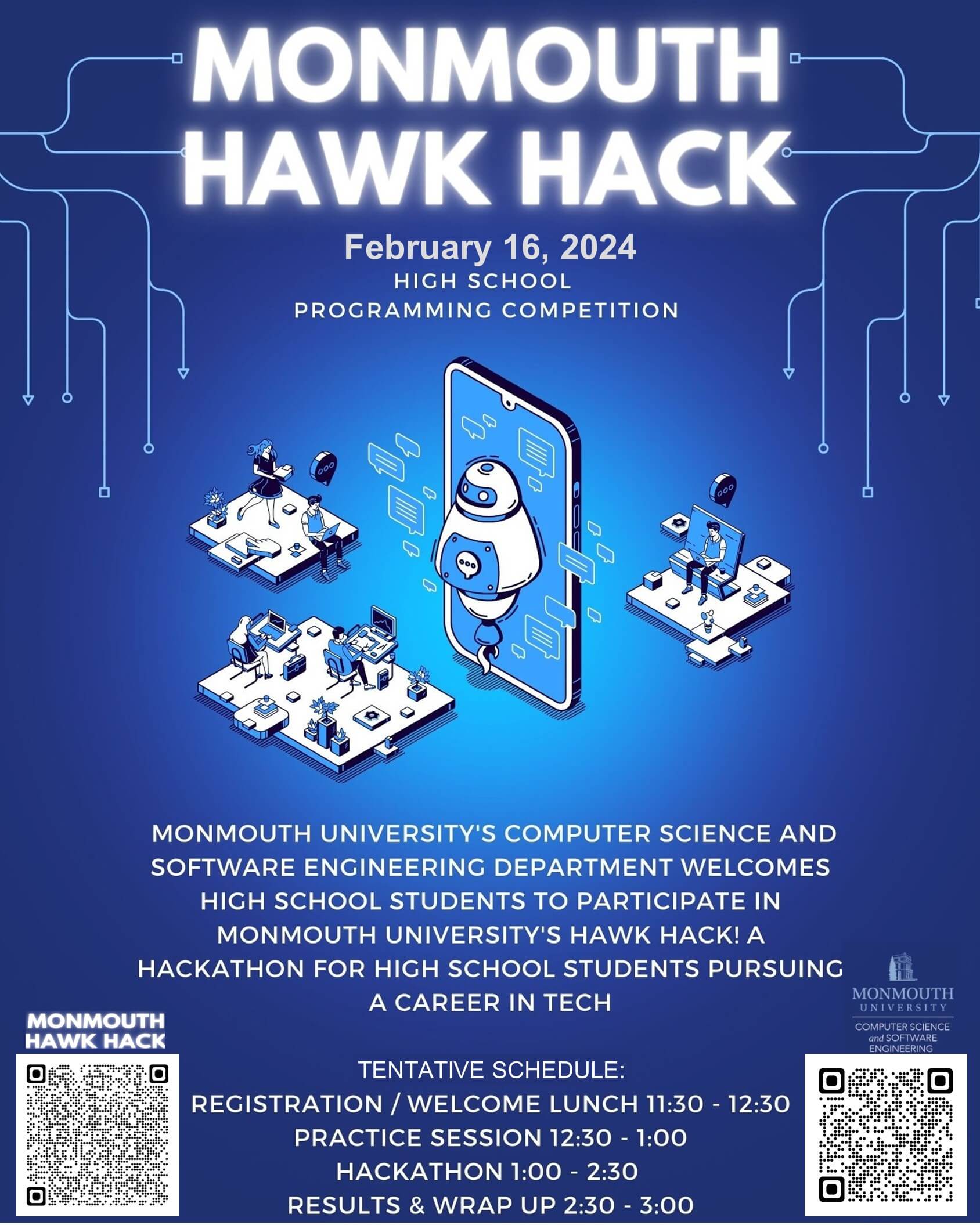 MU's High School Hawk Hack | Department of Computer Science and ...