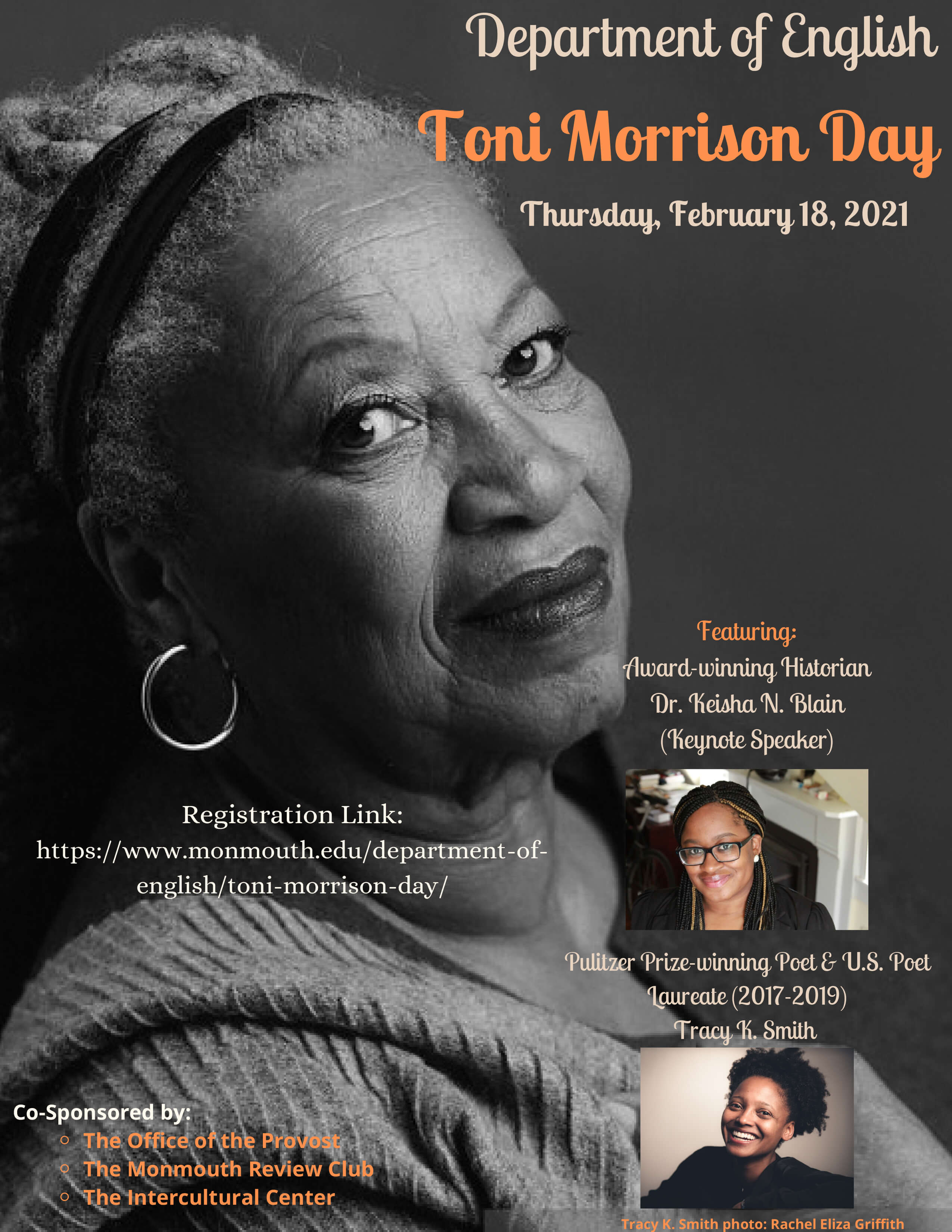Toni Morrison Day 2021 | Department of English | Monmouth University