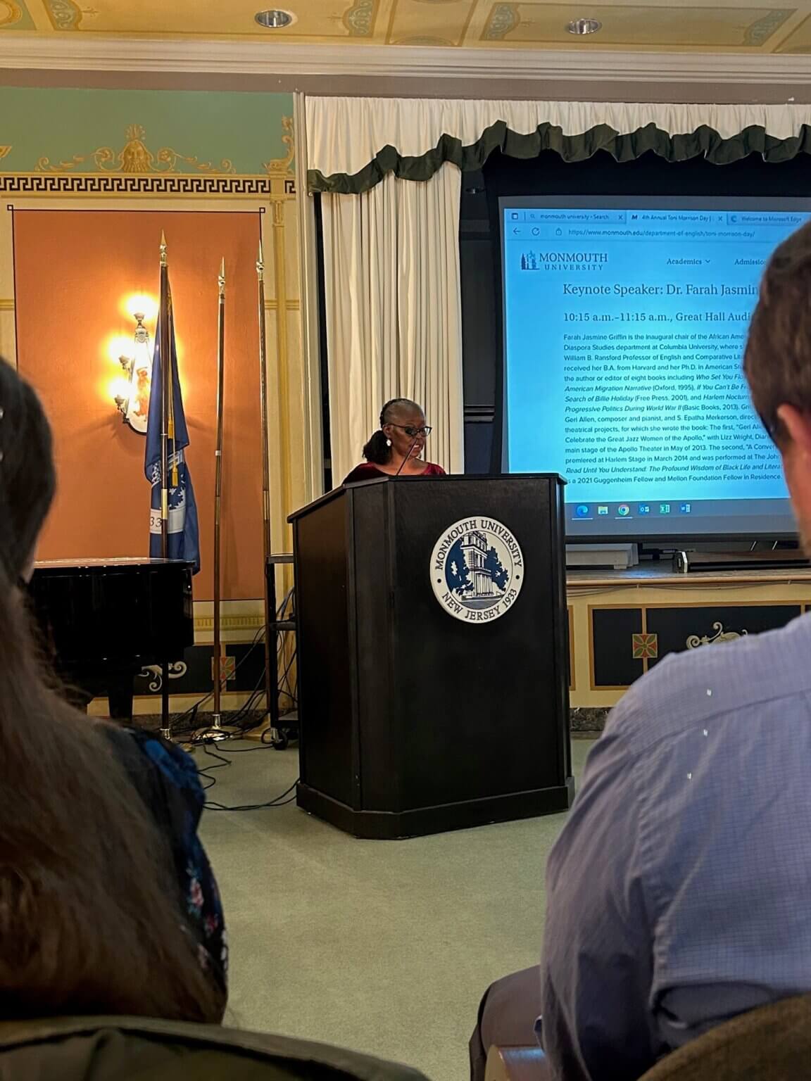 4th Annual Toni Morrison Day | Department of English | Monmouth University