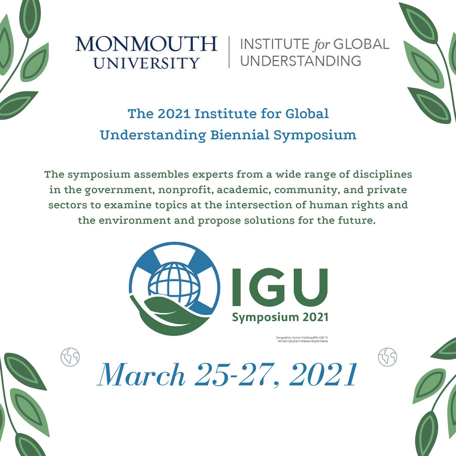 Institute for Global Understanding | Monmouth University