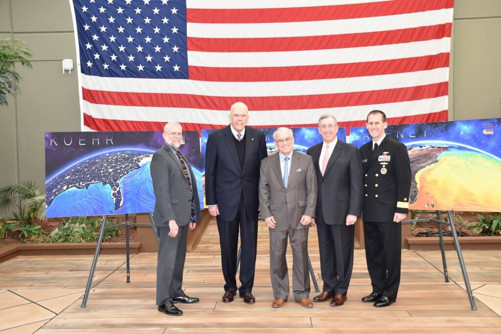 President Emeritus Paul Gaffney Inducted into Naval Oceanography Hall ...