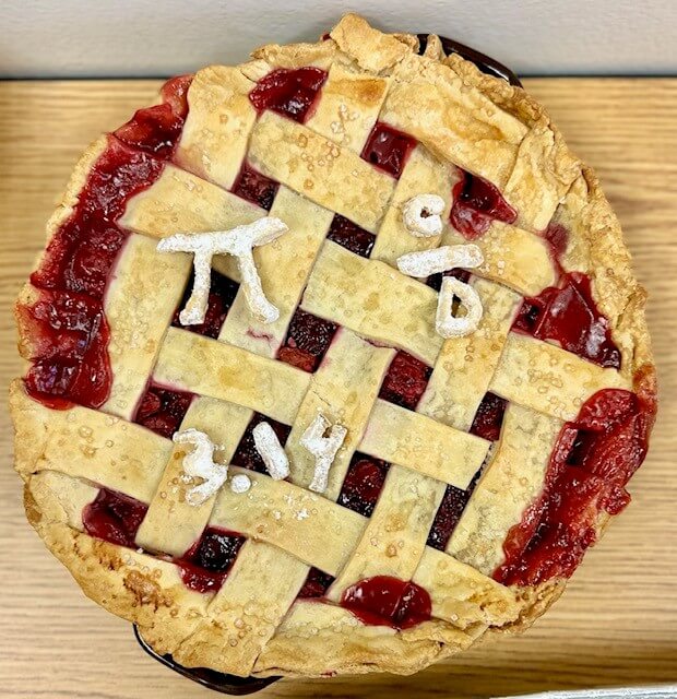Math Department Celebrates Pi Day 2026 | School of Science | Monmouth ...