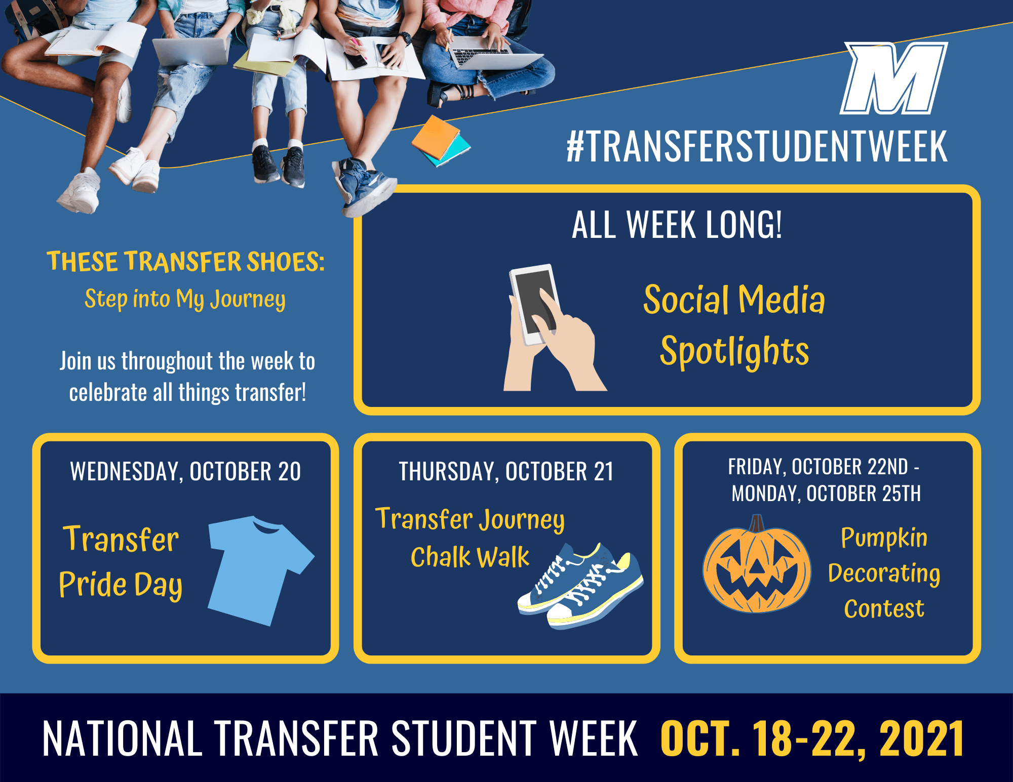 National Transfer Student Week 2021 | Transfer Services | Monmouth ...